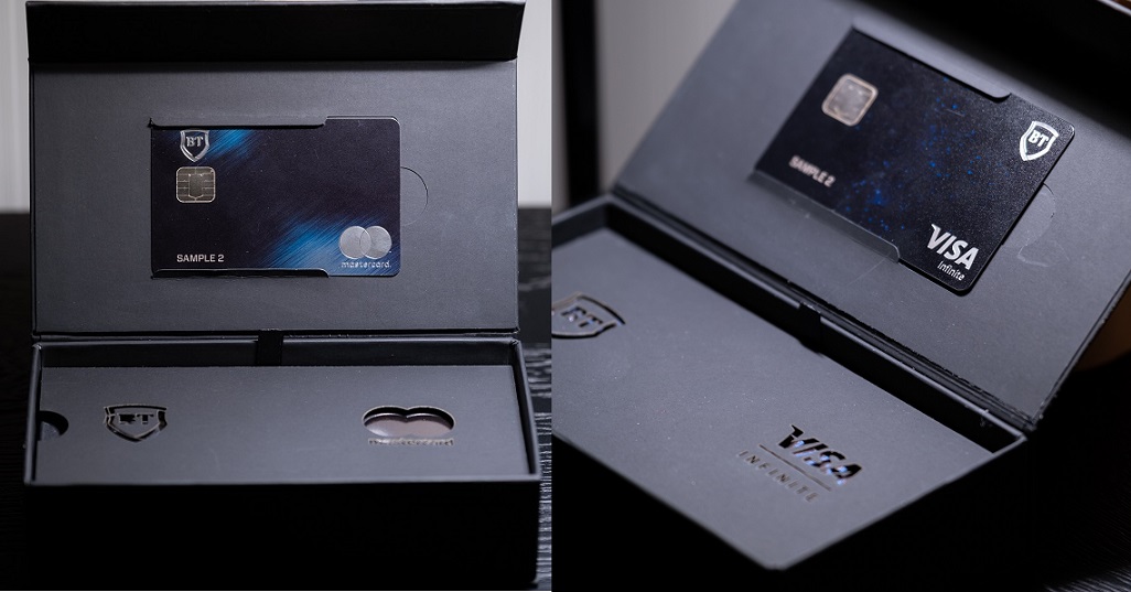 BT a lansat primele carduri bancare din metal. Produsele sunt ...