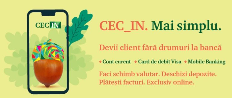 "CEC IN" - clientii isi pot deschide conturi 100% online la CEC Bank ...