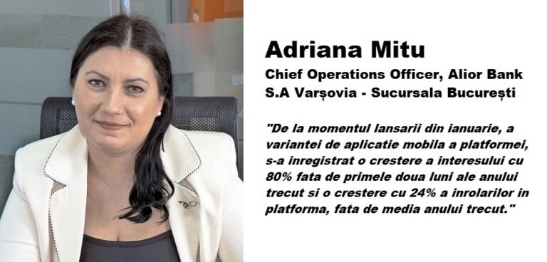 Adriana Mitu - COO Alior Bank, Sucursala Bucuresti: "Schimb Valutar ...
