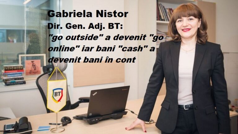 Gabriela Nistor, Banca Transilvania: numarul de utilizatori BT Pay s-a ...
