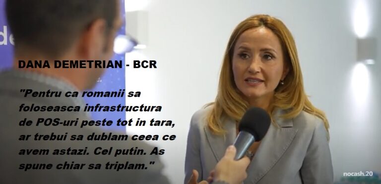 Dana Demetrian, BCR: in 10 ani, toti micii retaileri vor folosi ...